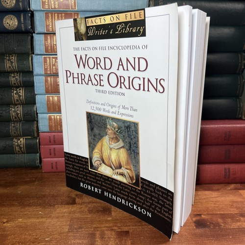 Facts on File Encyclopedia of Word and Phrase Origins Softcover ...