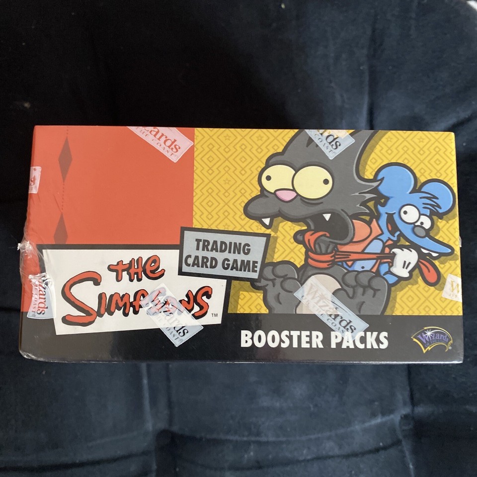 The Simpsons trading card game mint condition | eBay