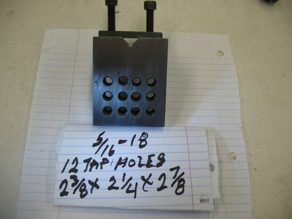 SMALL ANGLE PLATE With V-GROOVE | eBay