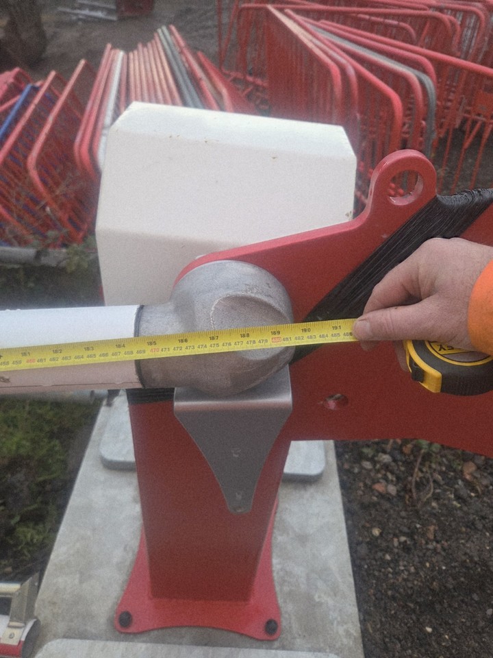 Drop Down Vehicle Barrier. For Carpark | eBay UK