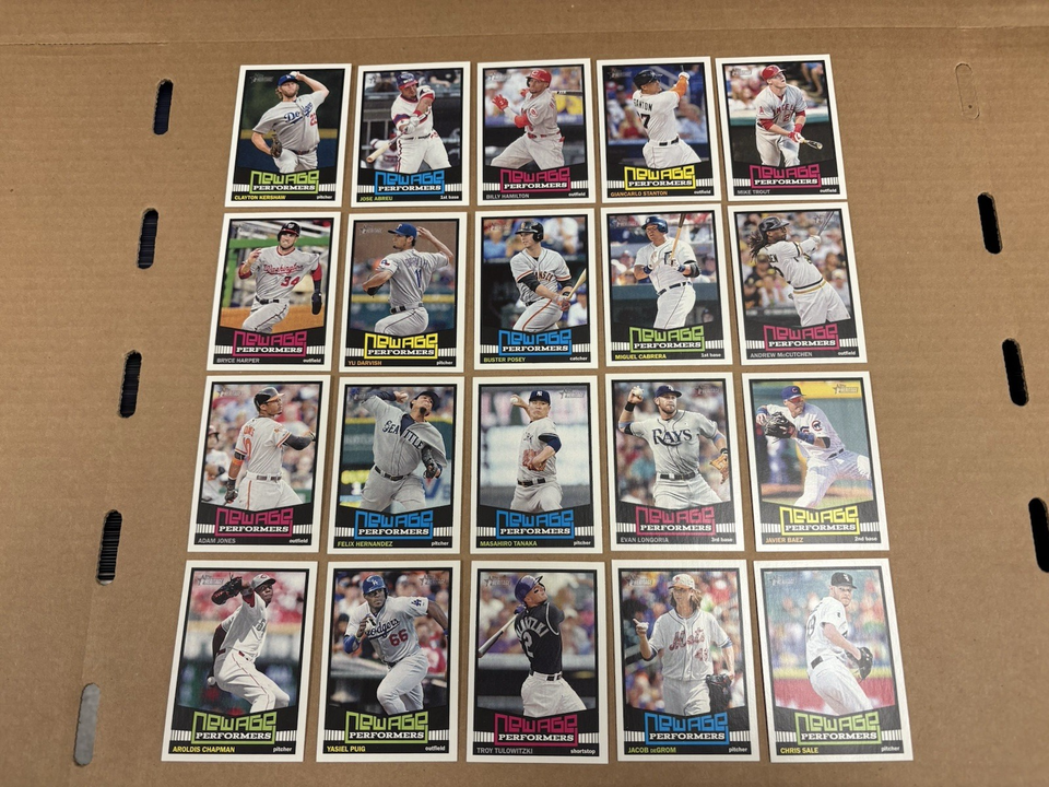 2015 Topps Heritage New Age Performers Insert Set Baseball 250387 | eBay