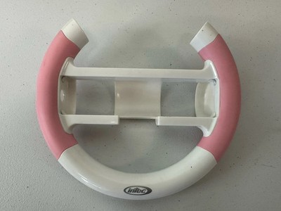 Intec Racing wheels pink and white for WII Mario Cart | eBay