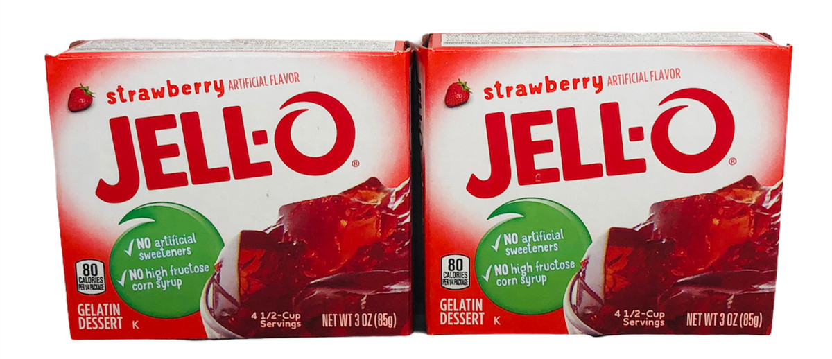 Strawberry Jello Box