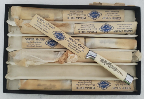 Royal Brand Deluxe Steak Set Rose Super Sharp Perma Brite Stainless ...