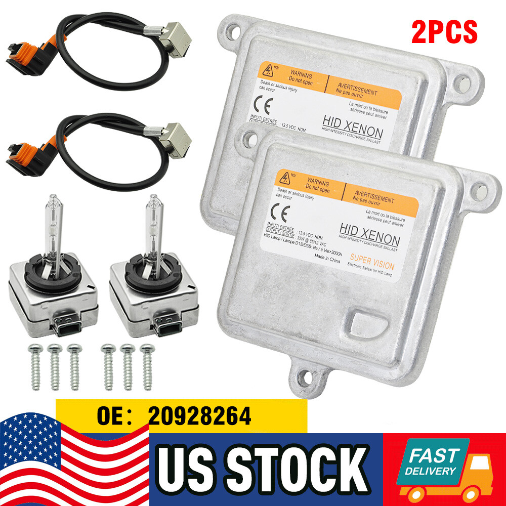 For Chevrolet Tahoe 2014-2020 2* HID Xenon D3S Headlight Ballast Module ...
