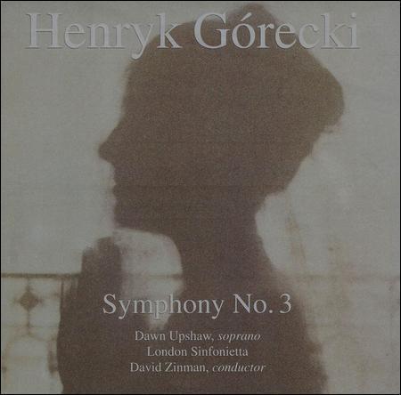 SYMPHONY NO 3 HENRYK GORECKI (CD, 1992, Nonesuch (USA)) | eBay