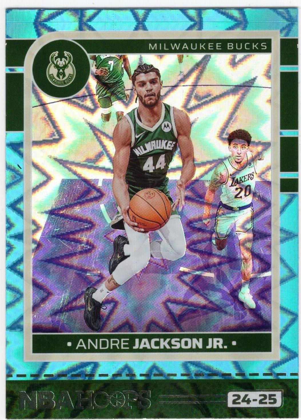 2024-25 Panini Nba Hoops - Andre Jackson #144 Teal Explosion for sale ...