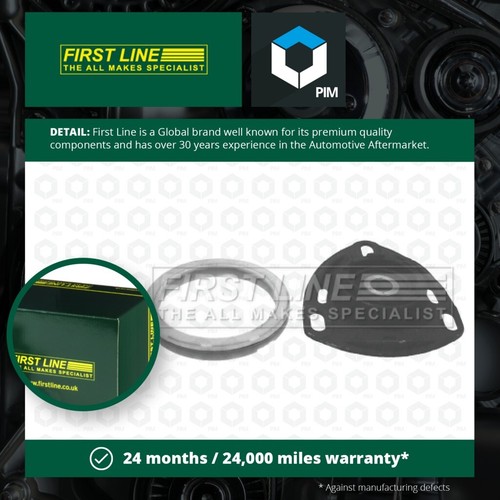 Top Strut Mounting fits AUDI A6 C4 1.9D Front 94 to 97 Firstline ...