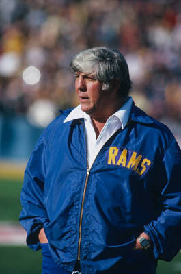 Ray Malavasi head coach for the Los Angeles Rams 1980's NFL Photo ...