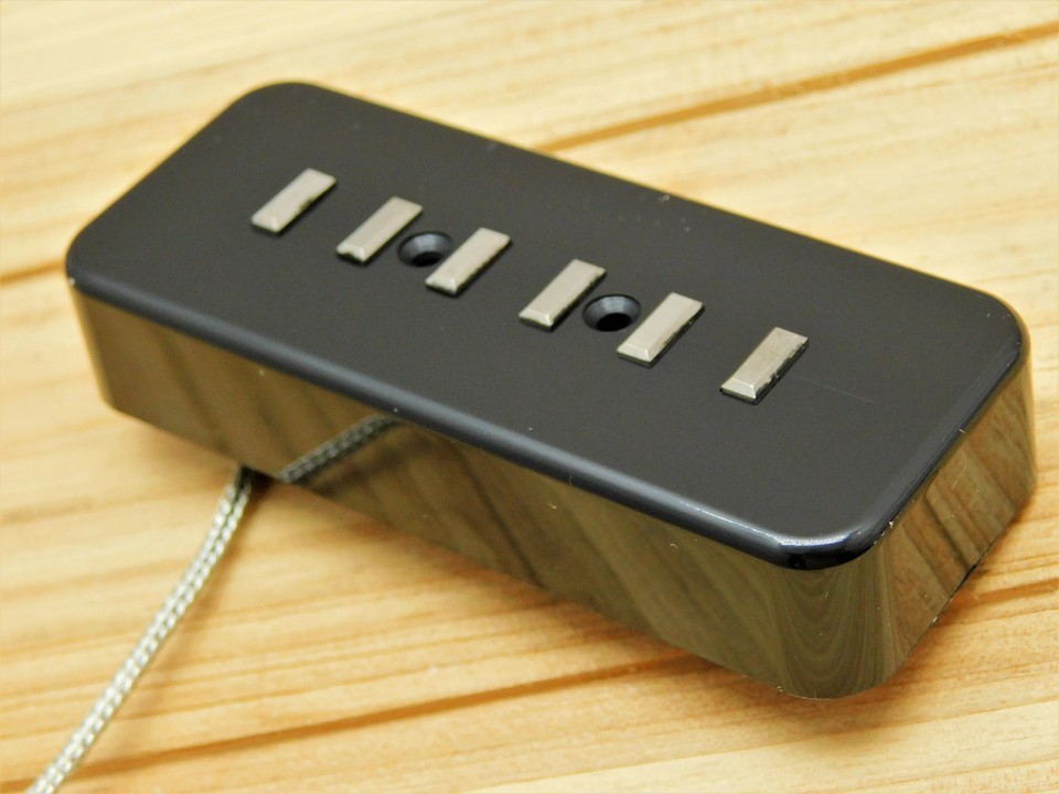 Alnico V STAPLE P90 Soap Bar Guitar Neck Pickup Black | eBay