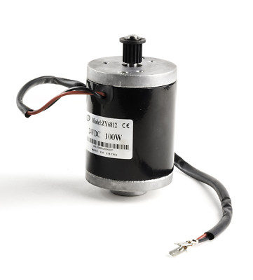 Electric DC Motor for Razor Scooter Belt Pulley 3M E100 E125 100W 24V ...
