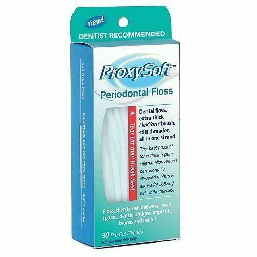ProxySoft Periodontal Floss - 50 Pre-Cut Stands | eBay UK