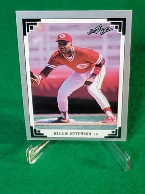1991 Leaf Reggie Jefferson Cincinnati Reds #514 | eBay