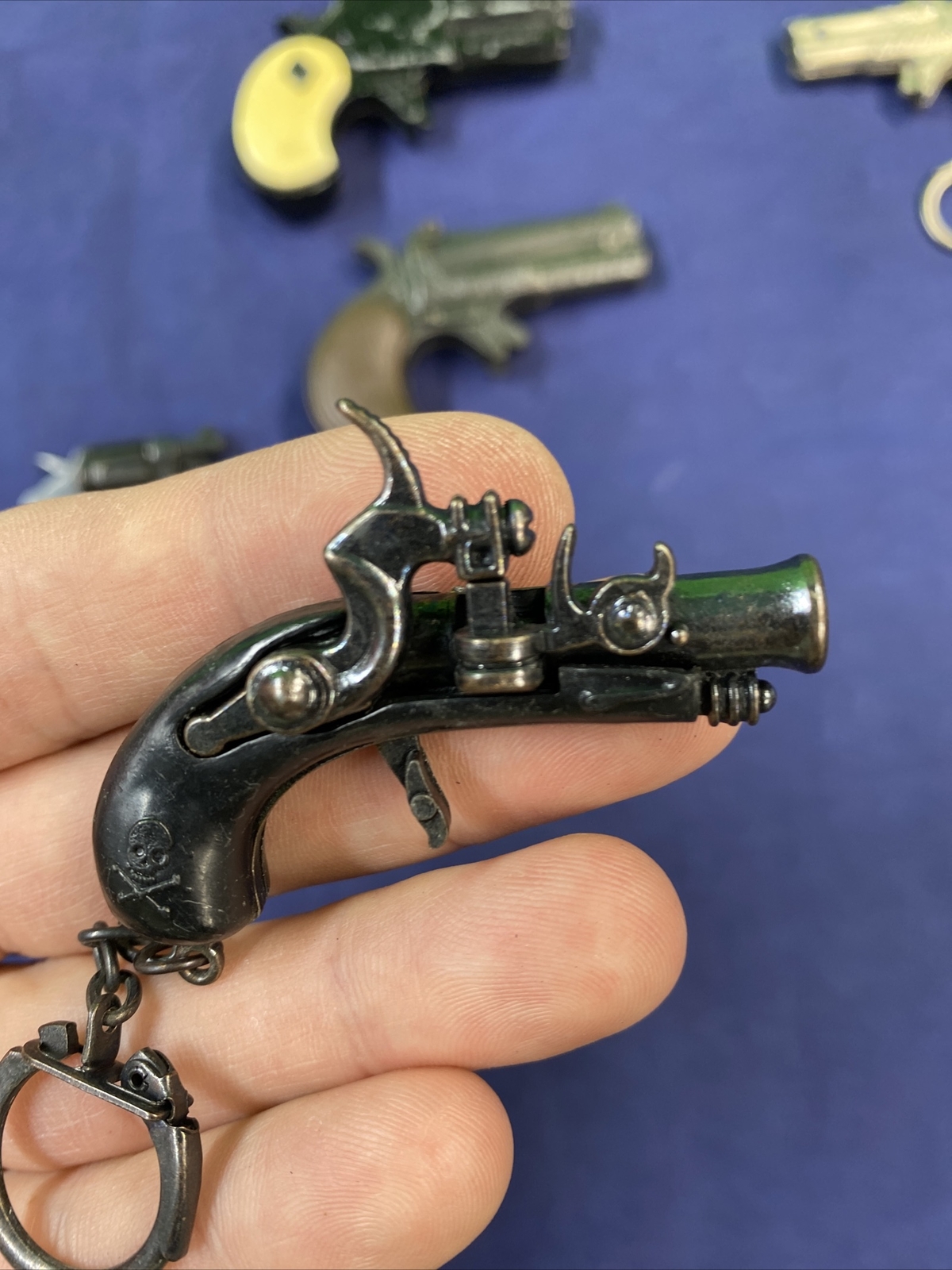 Vintage Toy Miniature Cap Gun Lot Victory Uniwerk Tipo Halco | eBay