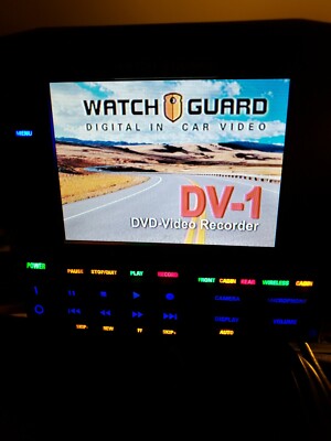Watch Guard Watchguard DV-1D Overhead in-car Video Console only READ ...
