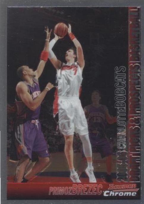 2005-06 Bowman Draft Picks & Prospects - Primoz Brezec #2 Chrome for ...