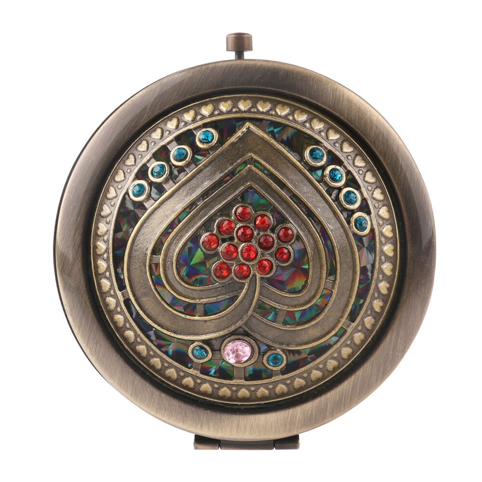 compact mirror for purses purse mirror for girls Portable Round Double ...