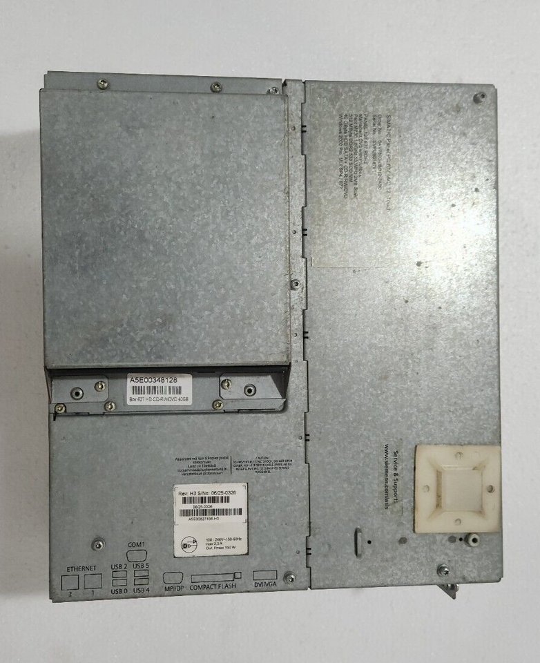 SIEMENS simatic panel pc 677(ac)12"Touch 6av7800-0bb10-2ab0 | eBay