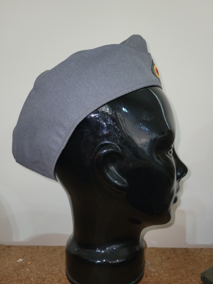 West German Military Bundeswehr Garrison Cap Genuine Cold War Military ...