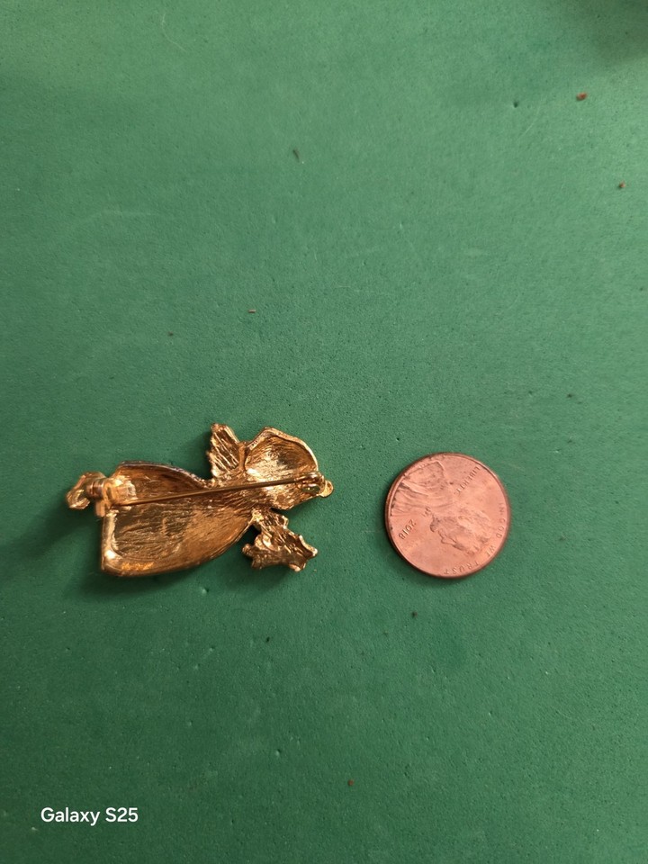 Vintage~2002 Angel Holding Shooting Star Pin Brooch Silver~Gold Tone | eBay