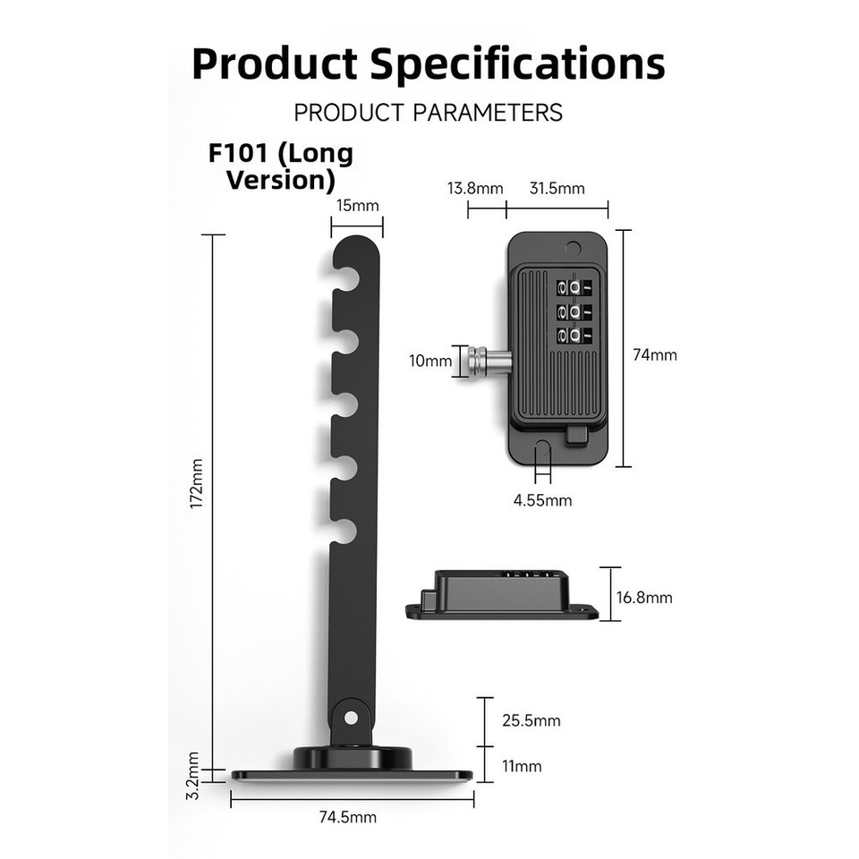 Adjustable Window Lock With Combination Lock Five Speed Ventilation No ...