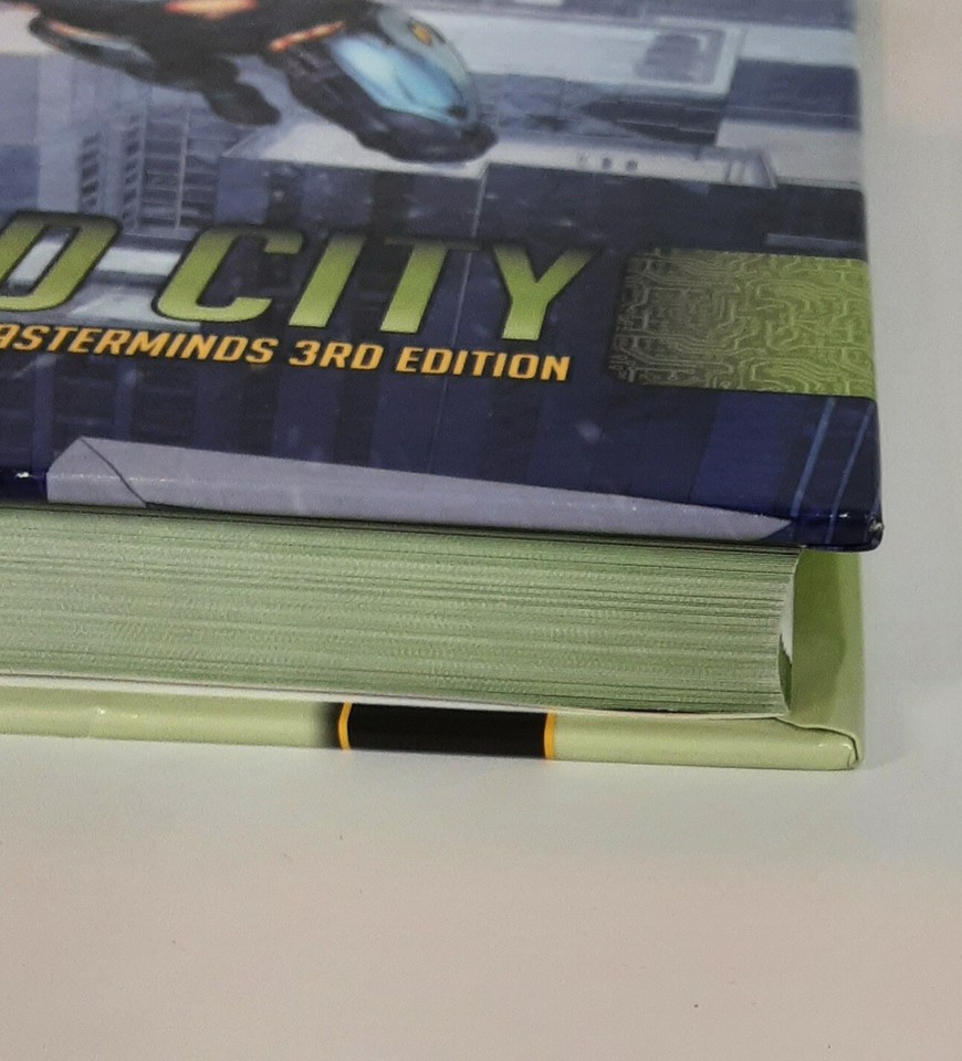 Emerald City. Setting with Map. Mutants & Masterminds 3rd Edition ...