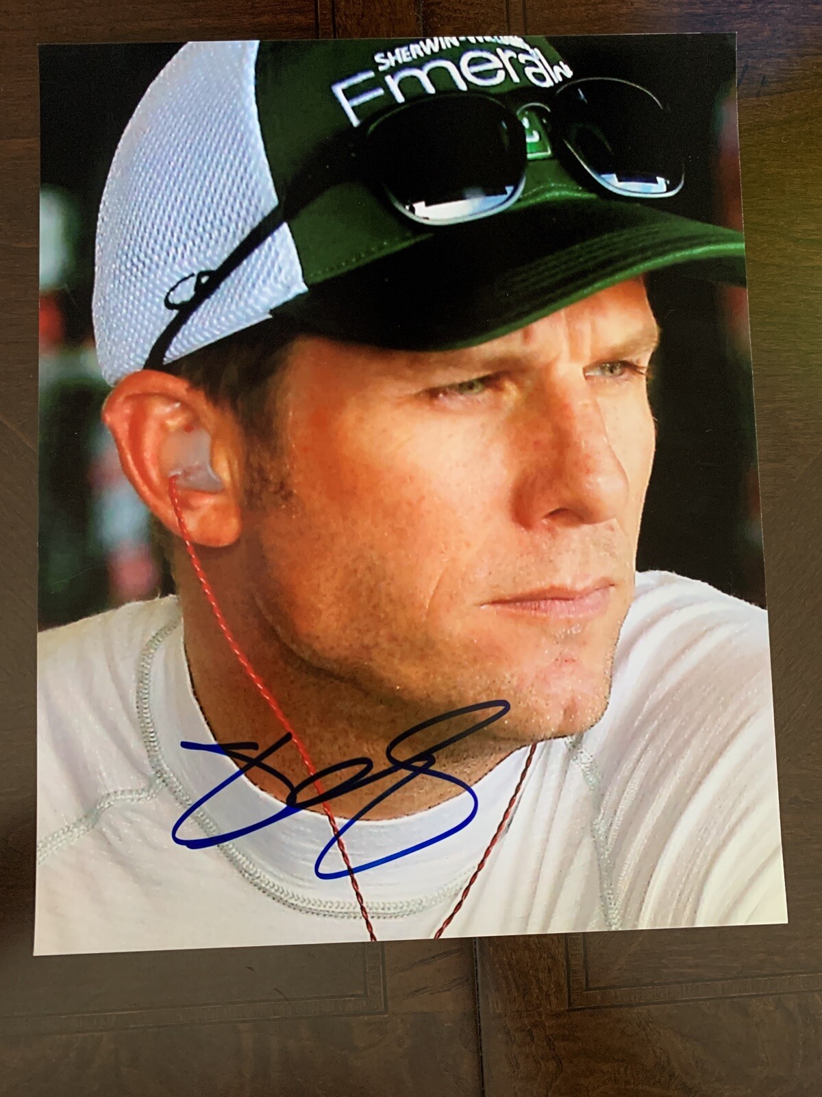 Jamie McMurray Signed 8x10 Daytona Profile Photo NASCAR autograph | eBay