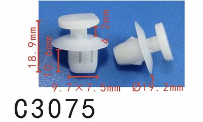 20pcs Fit Nissan Tail Lamp Assembly Clip 26398-ED000 - Autobahn88 ...