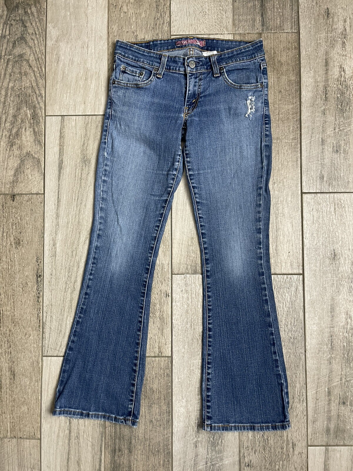 Levis 527 Boot Cut Too Super Low Vintage Jeans Women … - Gem