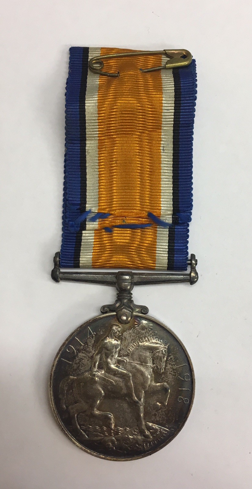 Trio WW1 Medals Reginald E Milner London Regmt W/ Ribbons Regmt No 5884 ...