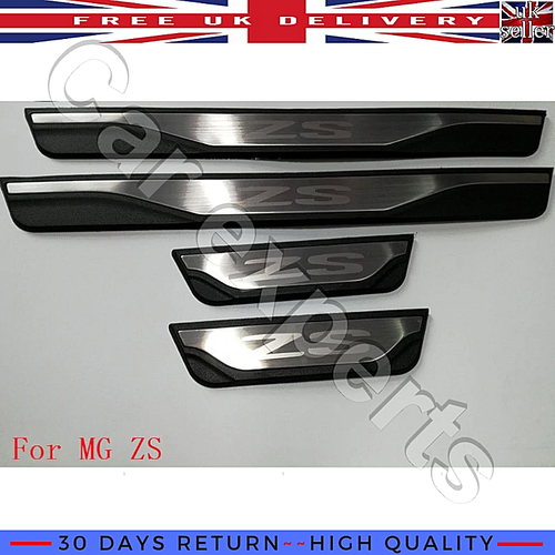 For MG ZS Door Sill Protector Scuff Plates Guard 2017-2022 Pedal Cover ...
