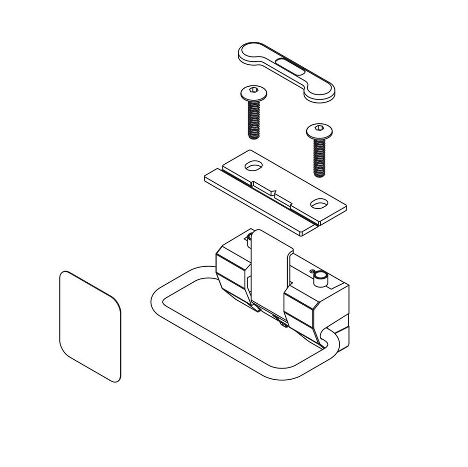 Foot Operated Door Opener, Vauth-Sagel VS ENVI Kick for door 503.04.950 ...