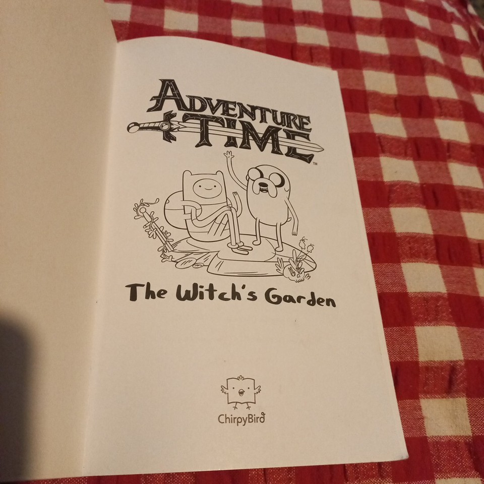 😇 Adventure Time The Witch's Garden Paperback Book 2013 Cartoon Network ...