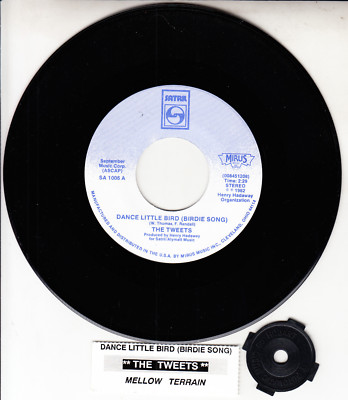 THE TWEETS Dance Little Bird (Birdie Song) 45 record NEW + juke box ...