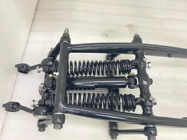 Indian Chief Scout Front Springer Girder Fork Assembly Full Black Paint ...