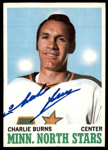 1970-71 Topps Autographed Charlie Burns #44 | eBay