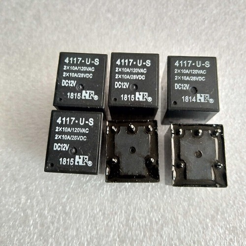 1pc FORWARD 4117-U-S DC12V Power Relay 12VAC 5Pin #sumaik11 | eBay