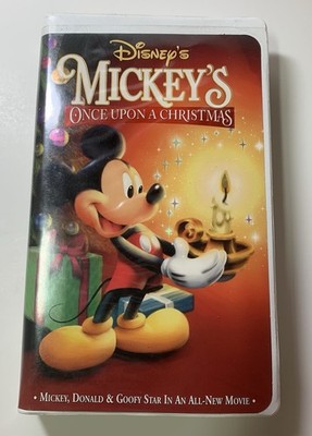 Disney Mickey Mouse Once Upon A Christmas VHS | eBay