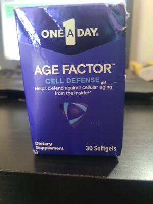 NEW One A Day Age Factor Cell Defense-Cell Health Supplement BB 04/2025 ...
