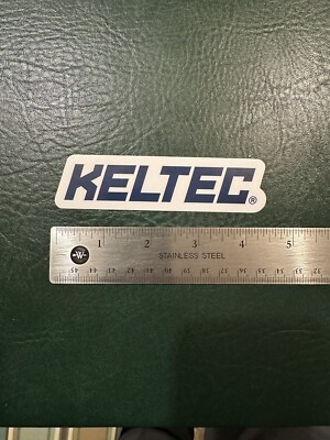 Kel Tec Keltec Firearms Blue Logo Decal Sticker NRA Show OEM Original ...