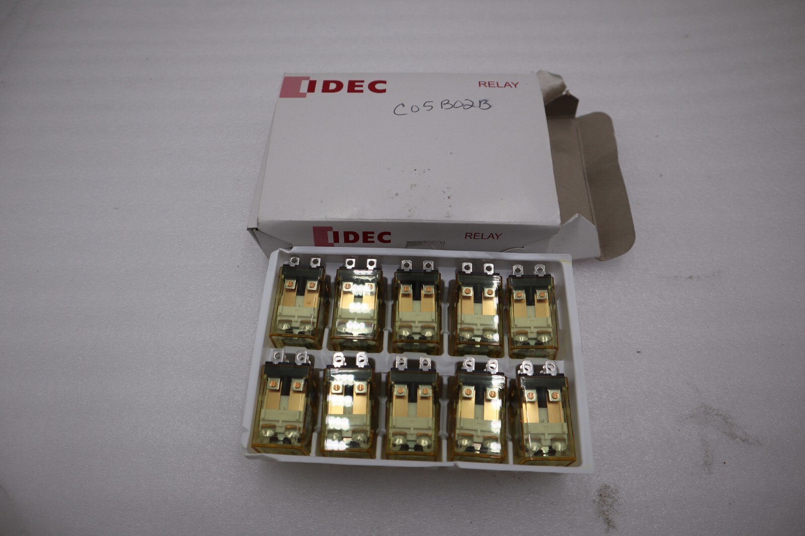 BOX OF 10 - IDEC RH2B-UL DC24V 24VDC Power Relay 8Pins STOCK H409A | eBay