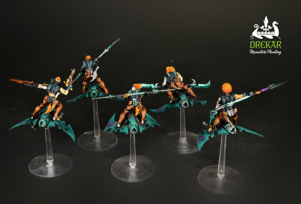 Hellions Drukhari dark eldar warhammer 40K ** COMMISSION ** painting | eBay
