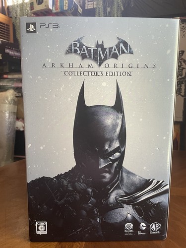 Batman Arkham Origins PS3 Collector's Edition Box figure box book In ...