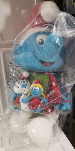 NEW Macys Smurfs Plush 2010 22" Christmas Finger Pals Puppets Pappa ...