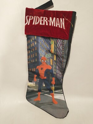18" Marvel Kids Ultimate Spiderman Christmas Stocking | eBay