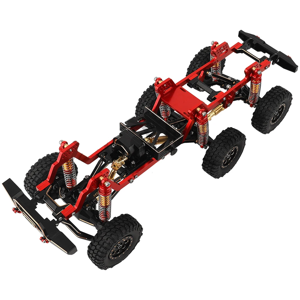 TRX4-M Brass &Metal 6x6 RC Chassis Frame Kit For 1/18 RC Crawler ...