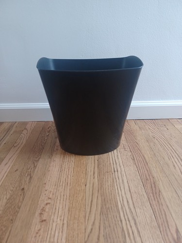 Hefty Small Black Trash Can Waste Basket | eBay