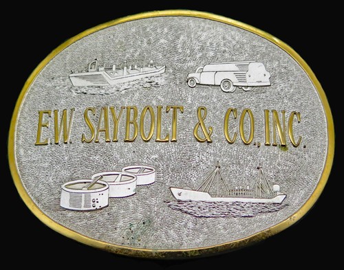 EW Saybolt Company Petroleum Oil Gas Vintage Belt Buckle | eBay