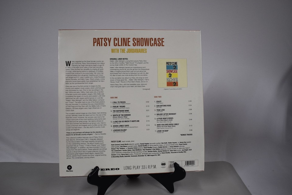 Patsy Cline - Showcase - Limited 180-Gram Vinyl with Bonus Tracks [New ...