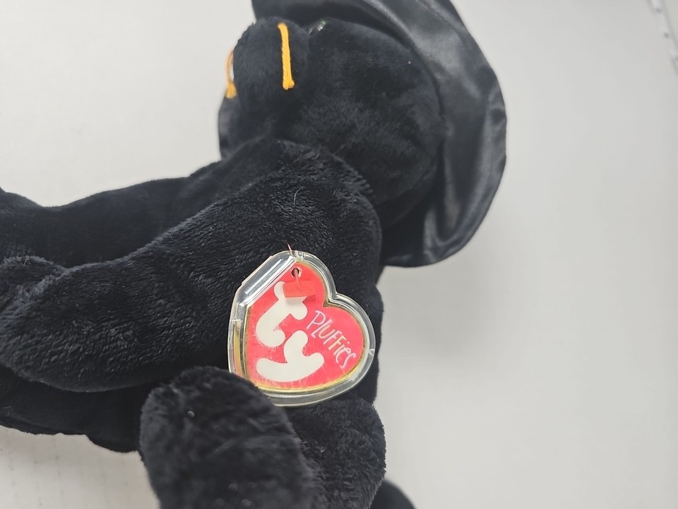 Merlin the Wizard Black Cat TY Pluffie | eBay